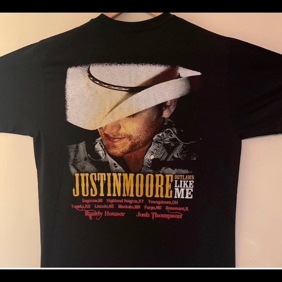 Fruit of the Loom | Shirts | Country Music Star Justin Moore Tshirt ...